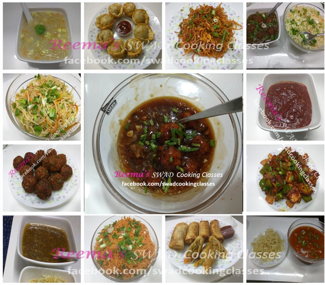 Chinese Cuisine Workshop - Reema Swad Cooking Classes