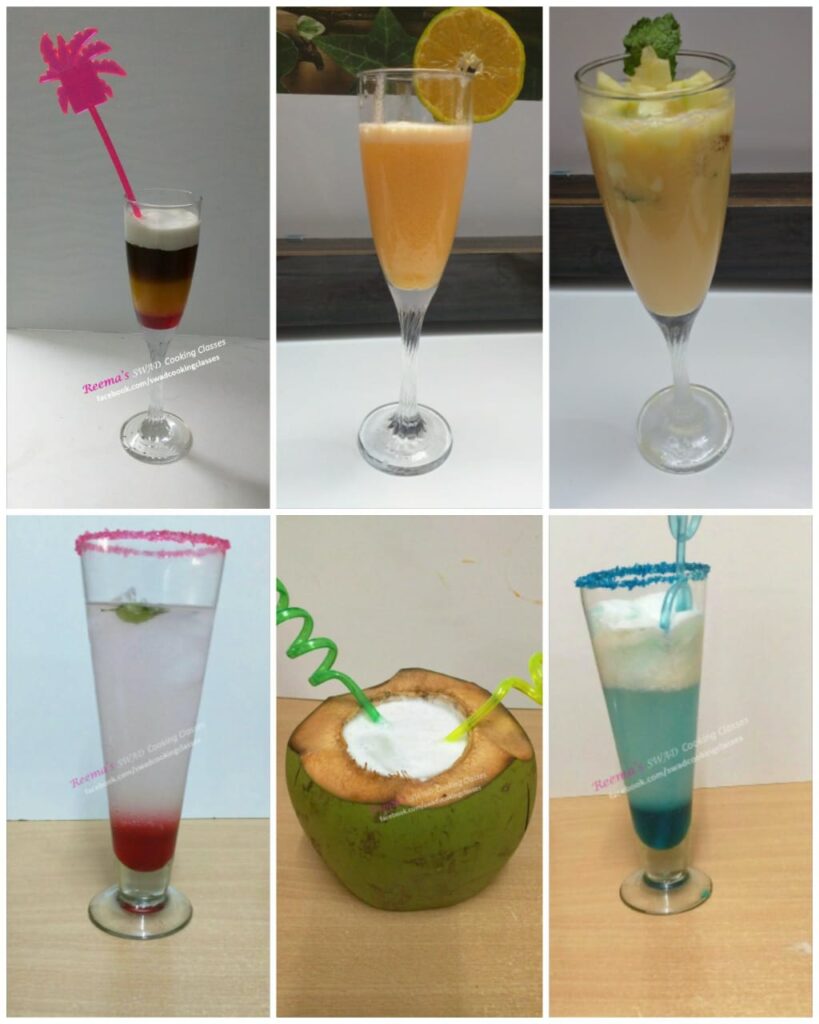 Mocktail event - Reema Swad Cooking Classes