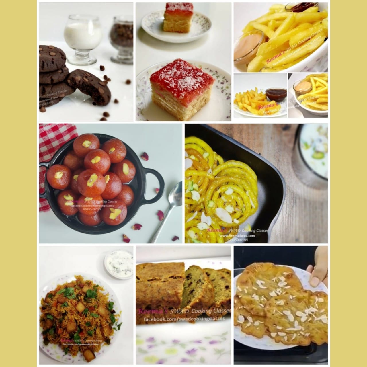 SOLO ITEMS - Reema Swad Cooking Classes